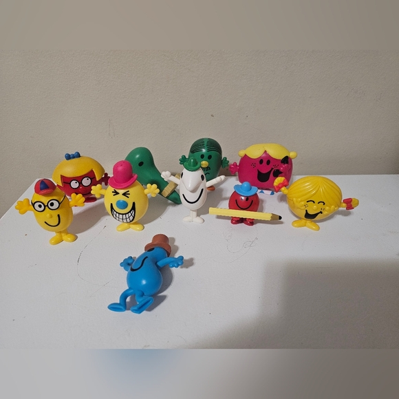 McDonald's | Toys | Mr Men And Little Miss Figures Set Of | Poshmark
